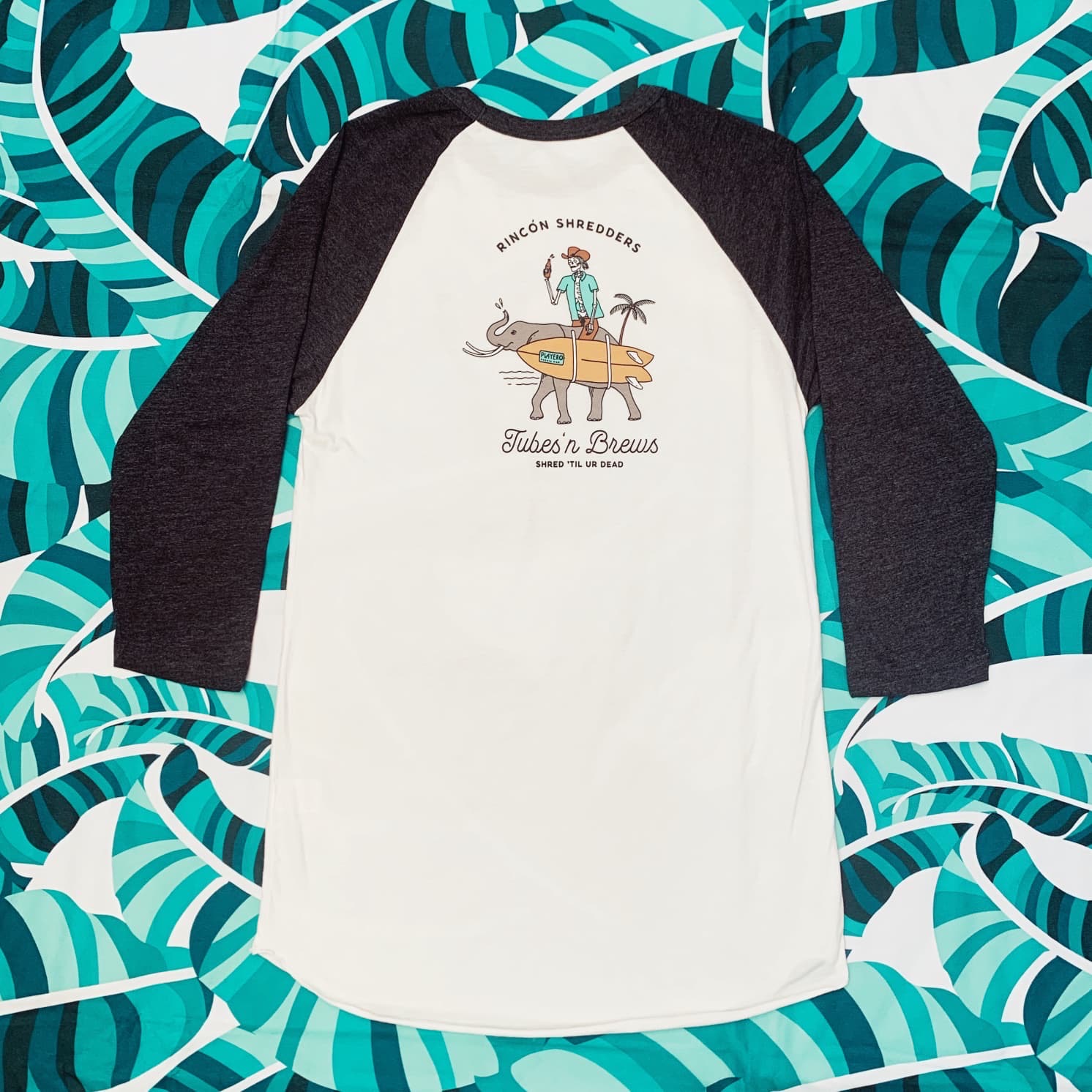 Playero | Rincón Shredder Mens Baseball Tee